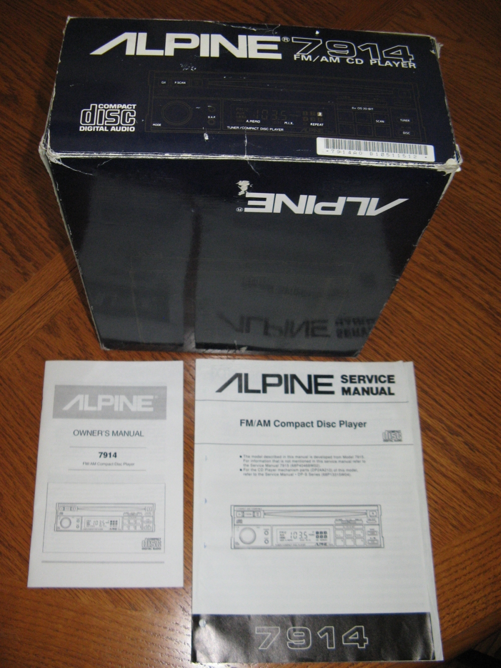FS: ALPINE 7914 (but pull-out) LIKE NEW- $200 picked up, $215 shipped ...